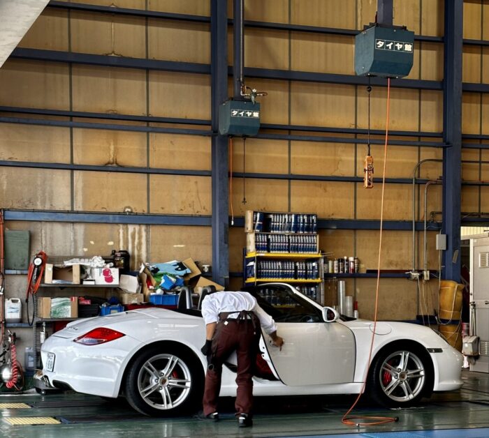 Boxster 真っすぐ走らない問題 | Flat-six life